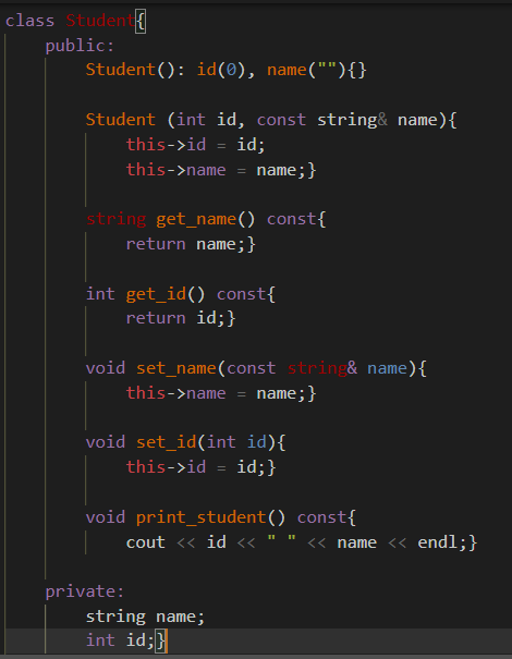 Solved Define the class Student in the file student.cpp. You | Chegg.com