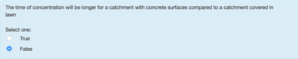 Solved Partial area effects are caused by sub-catchment | Chegg.com
