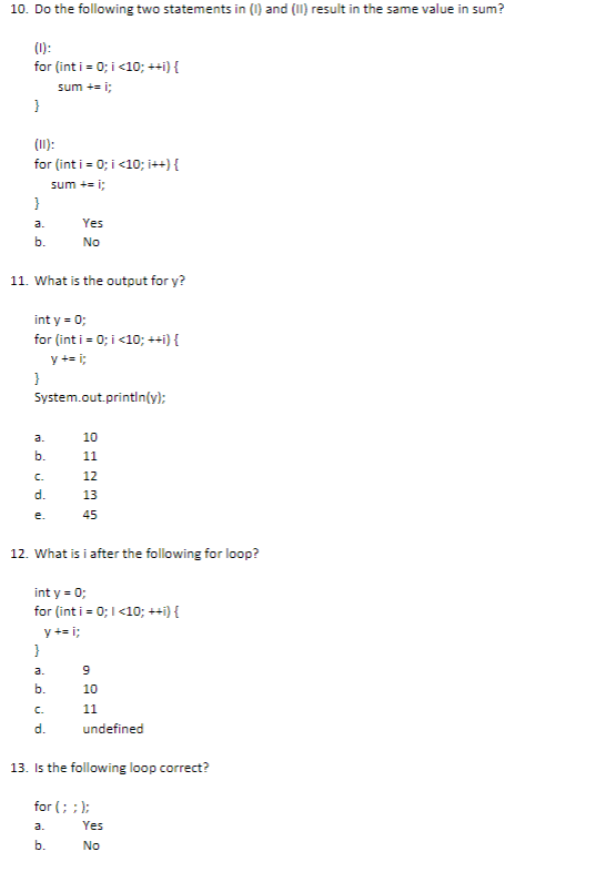 Solved Chapter 5 Loops 1. How many times will the following | Chegg.com