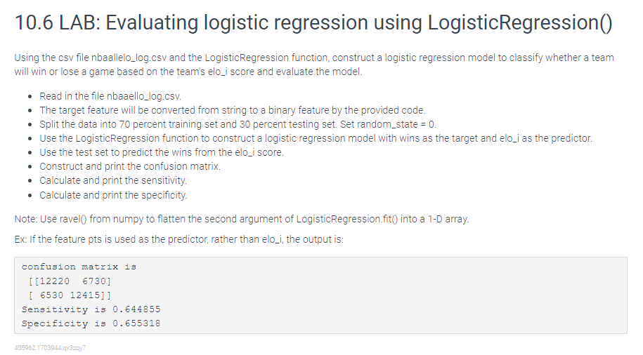 Solved Please answer in Python Code taking into | Chegg.com