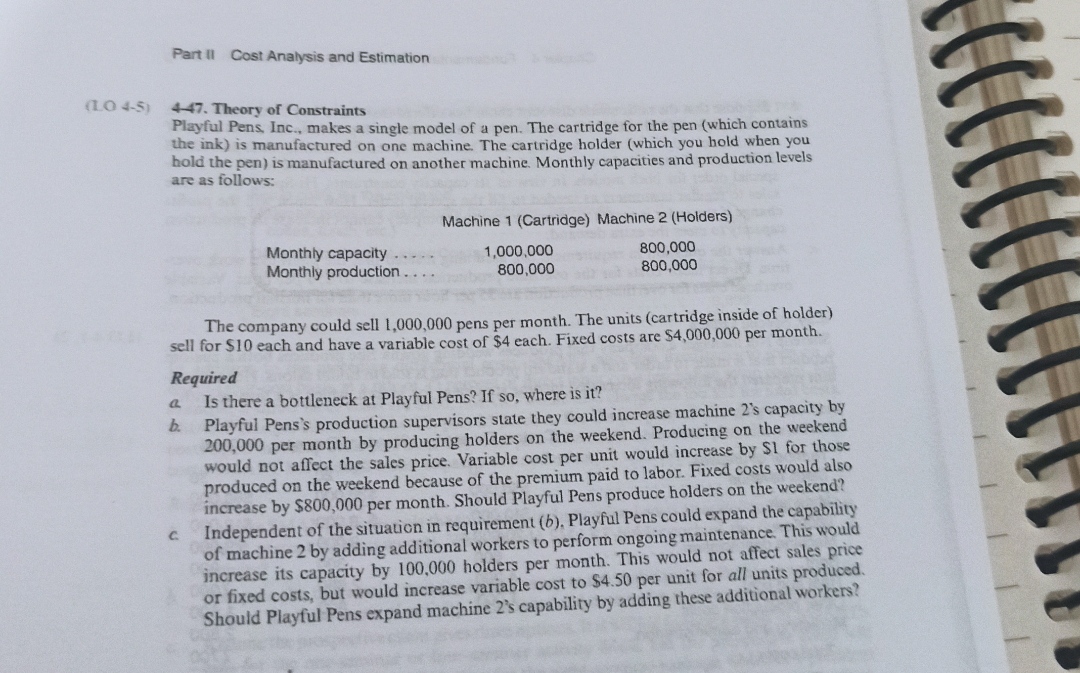 Solved 4-33. ﻿Special OrdersCarlsbad Enterprises has a | Chegg.com