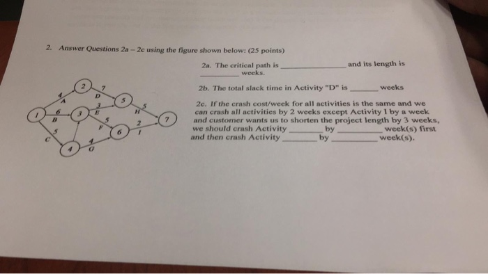 Solved 2. Answer Questions 2a -2c using the figure shown | Chegg.com