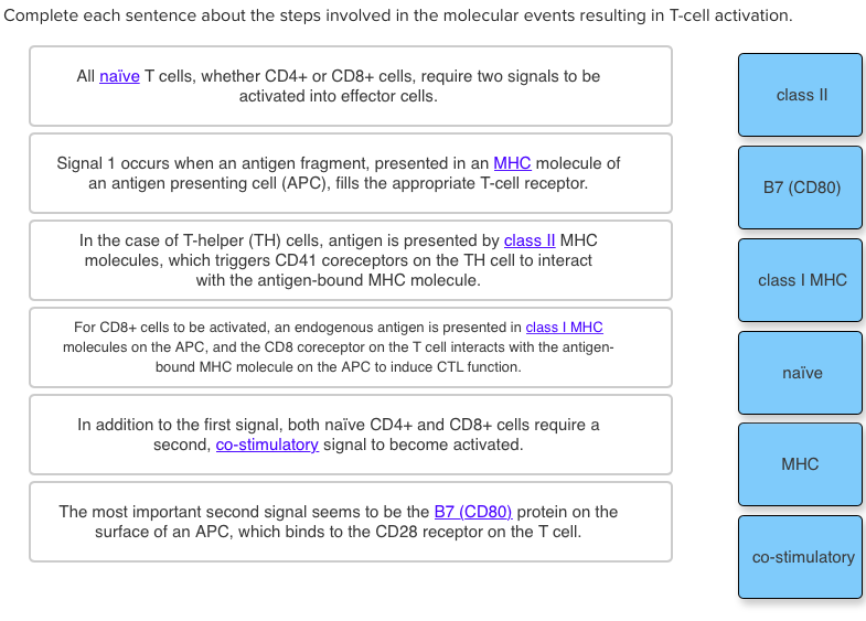 Solved Complete each sentence about the steps involved in | Chegg.com
