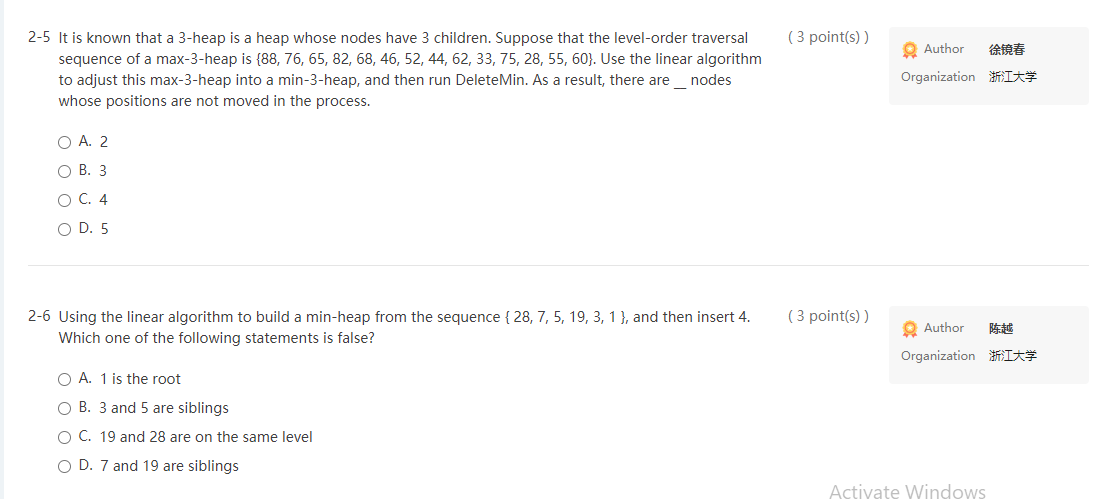 Solved True-or-False 3 A. Multiple-Choice - 16 | Chegg.com