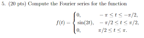 [Solved]: Please be neat and thorough. Thanks! 5. (20 pts) C