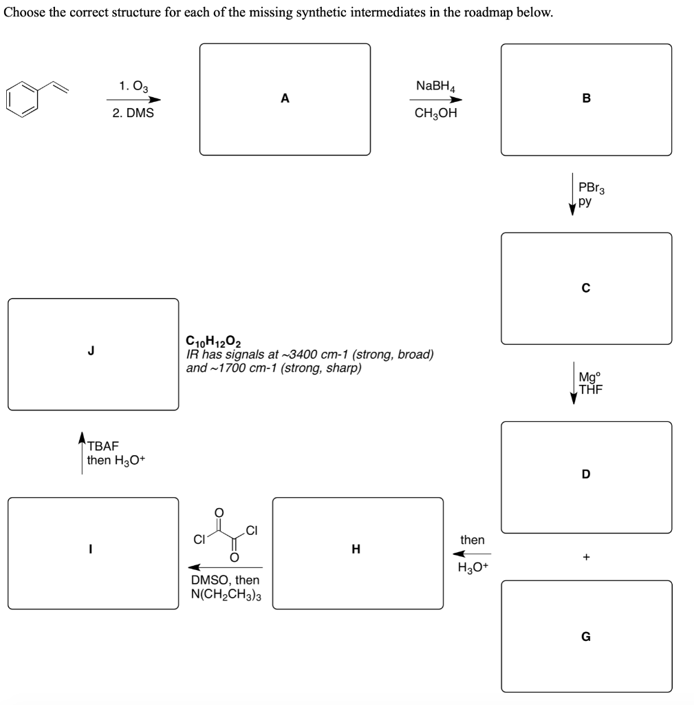 Solved Choose the correct structure for each of the missing | Chegg.com