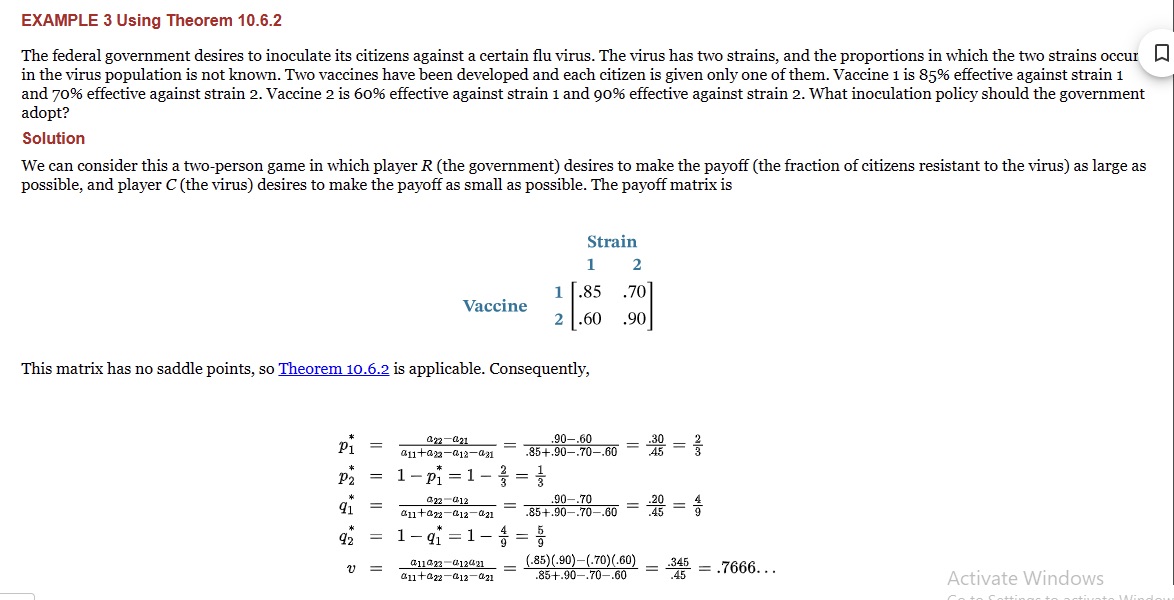 Solved The federal government desires to inoculate its | Chegg.com