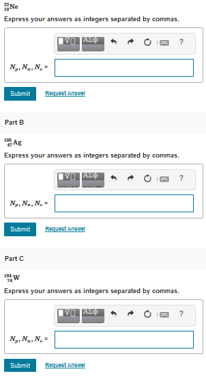 Solved Express your answers as integers separated by commas | Chegg.com