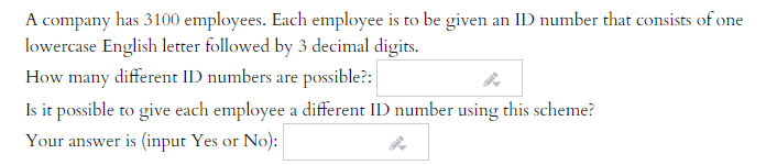 Solved How many three-letter strings can be made from the | Chegg.com