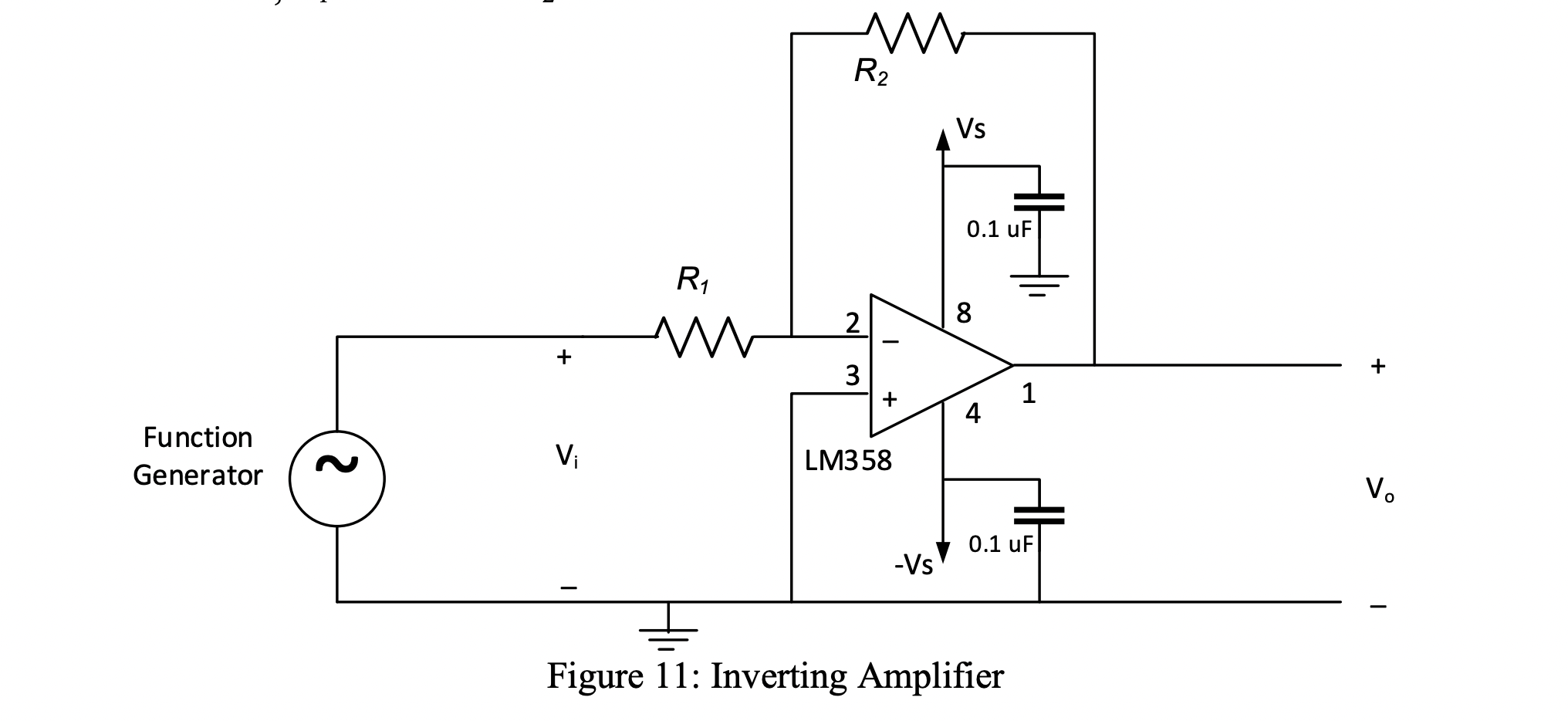 Solved 1. Find the (theoretical) voltage Vi in the circuit | Chegg.com