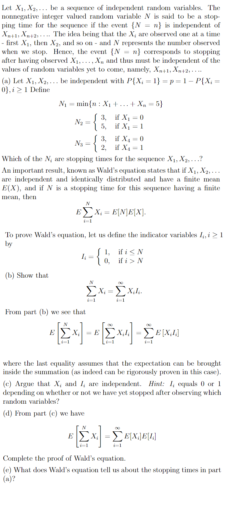Let X1, X2, ... be a sequence of | Chegg.com