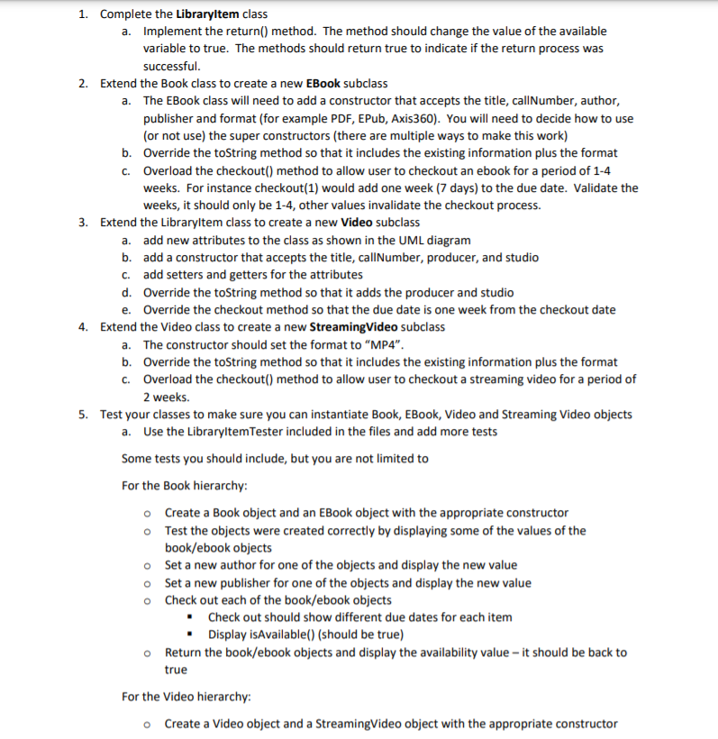 Solved Java In this lab, you will add functionality to the | Chegg.com