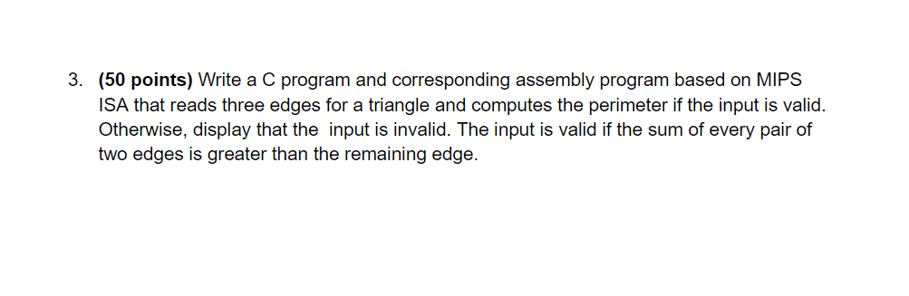 Solved 50 Points Write A C Program And Corresponding 7307