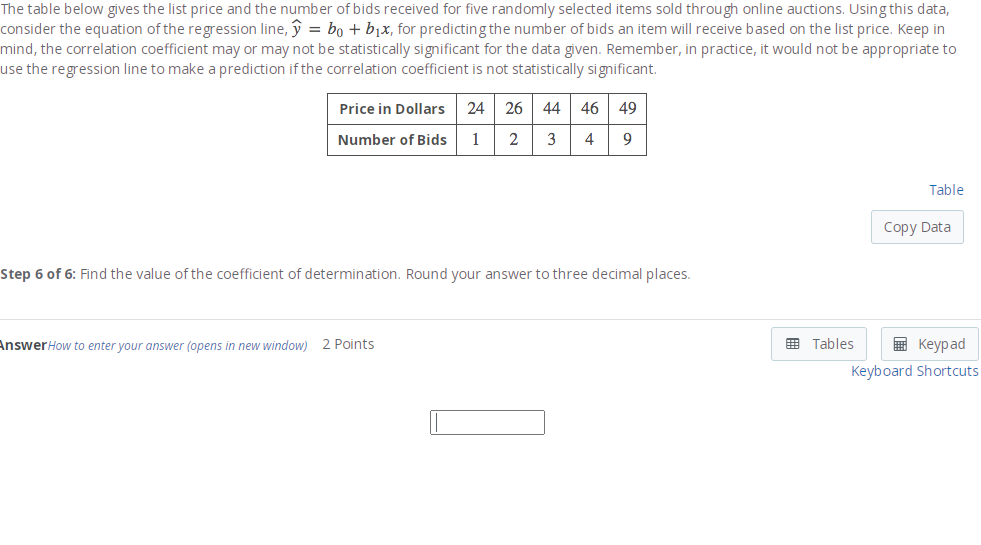 Solved The table below gives the list price and the number | Chegg.com