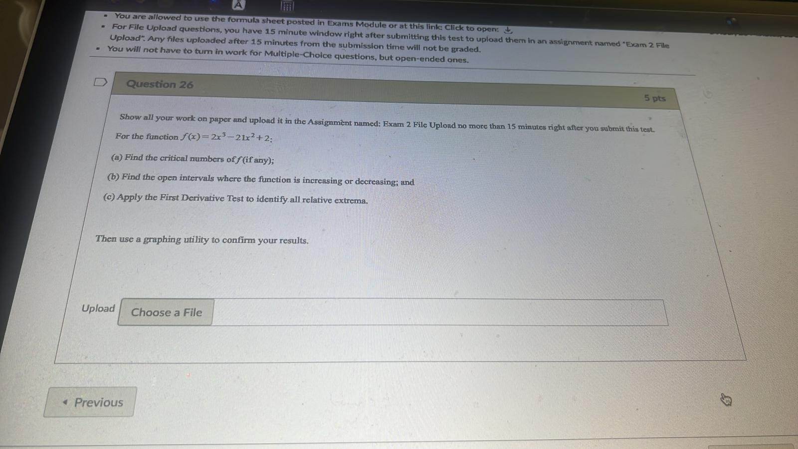 Solved - For File Upload questions, you have 15 minute | Chegg.com