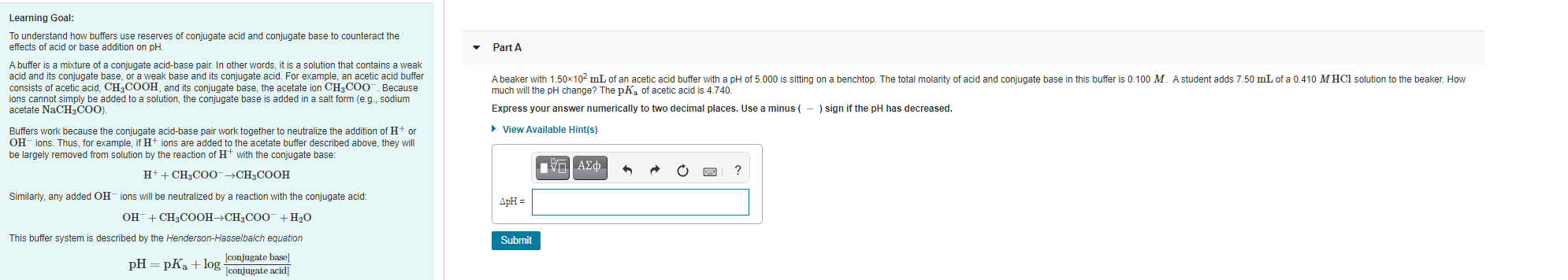 Solved Buffer solutions can be produced by mixing a weak | Chegg.com