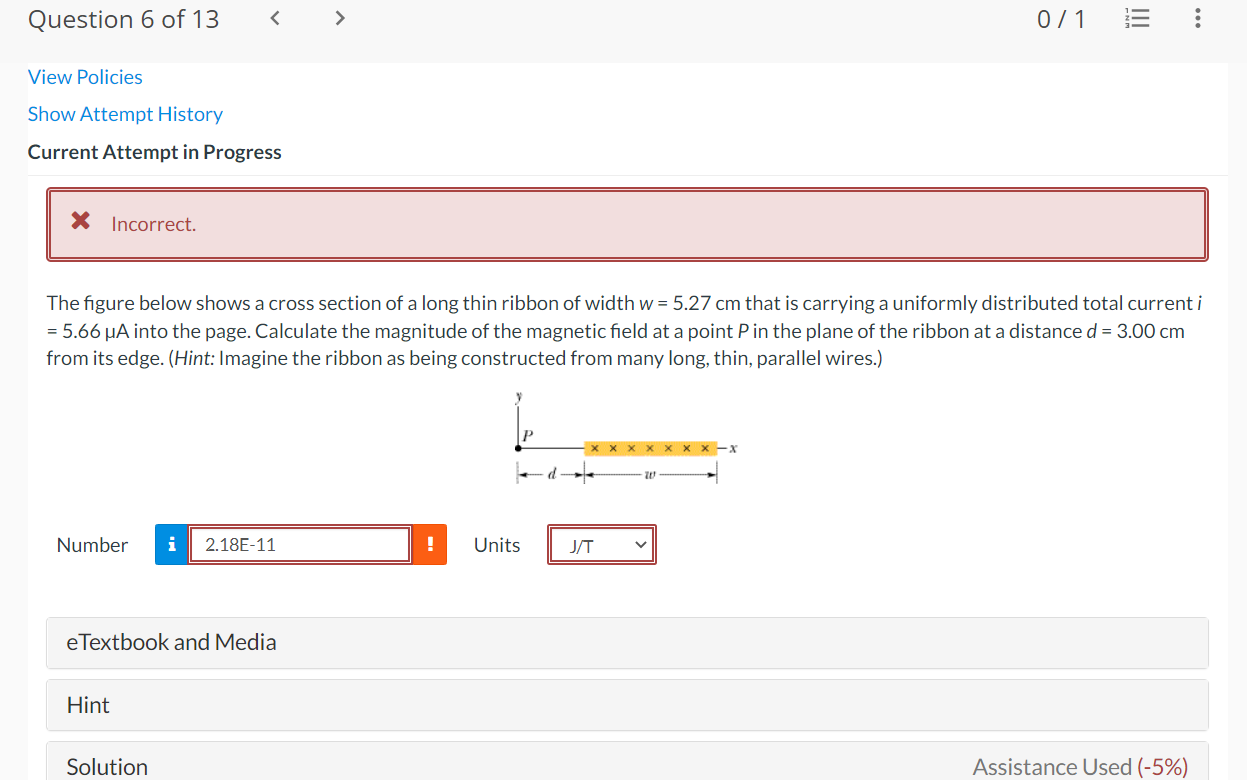 [Solved]: Question 6 Current Attempt in Progress The figu
