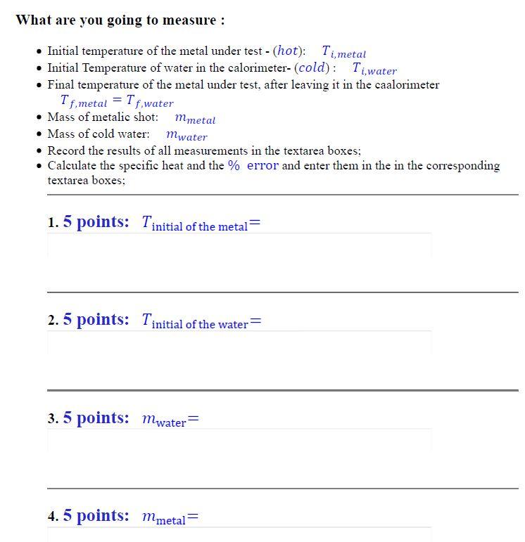 Solved Procedure I I. Choose silver as the metal under test! | Chegg.com