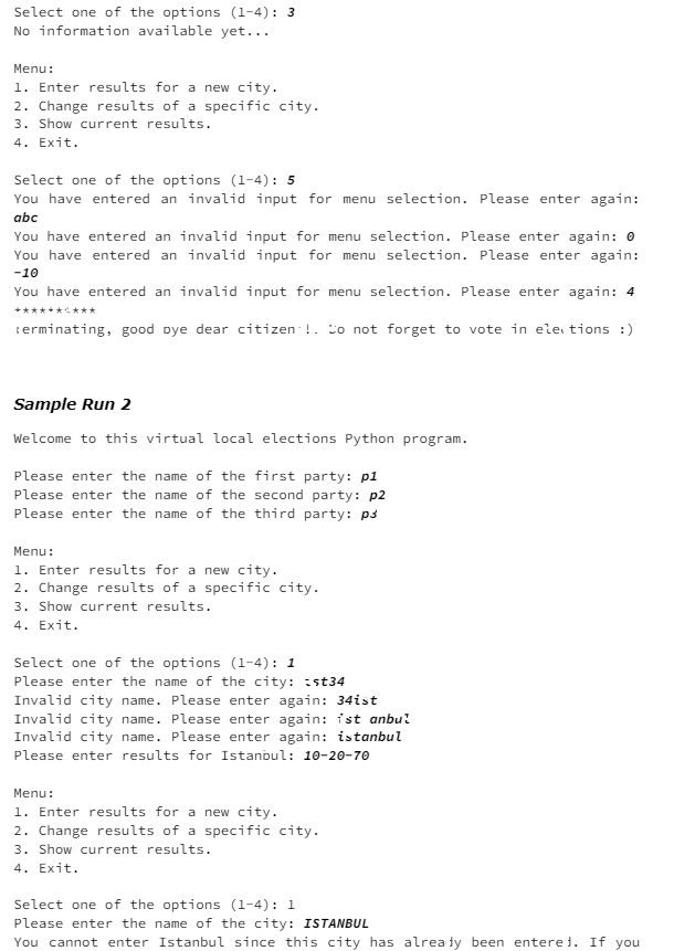 Solved PLEASE CREATE THE FUNCTIONS AT THE END OF THE | Chegg.com
