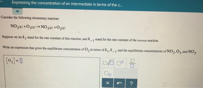 Solved Consider the following elementary reaction: NO_2(g) | Chegg.com