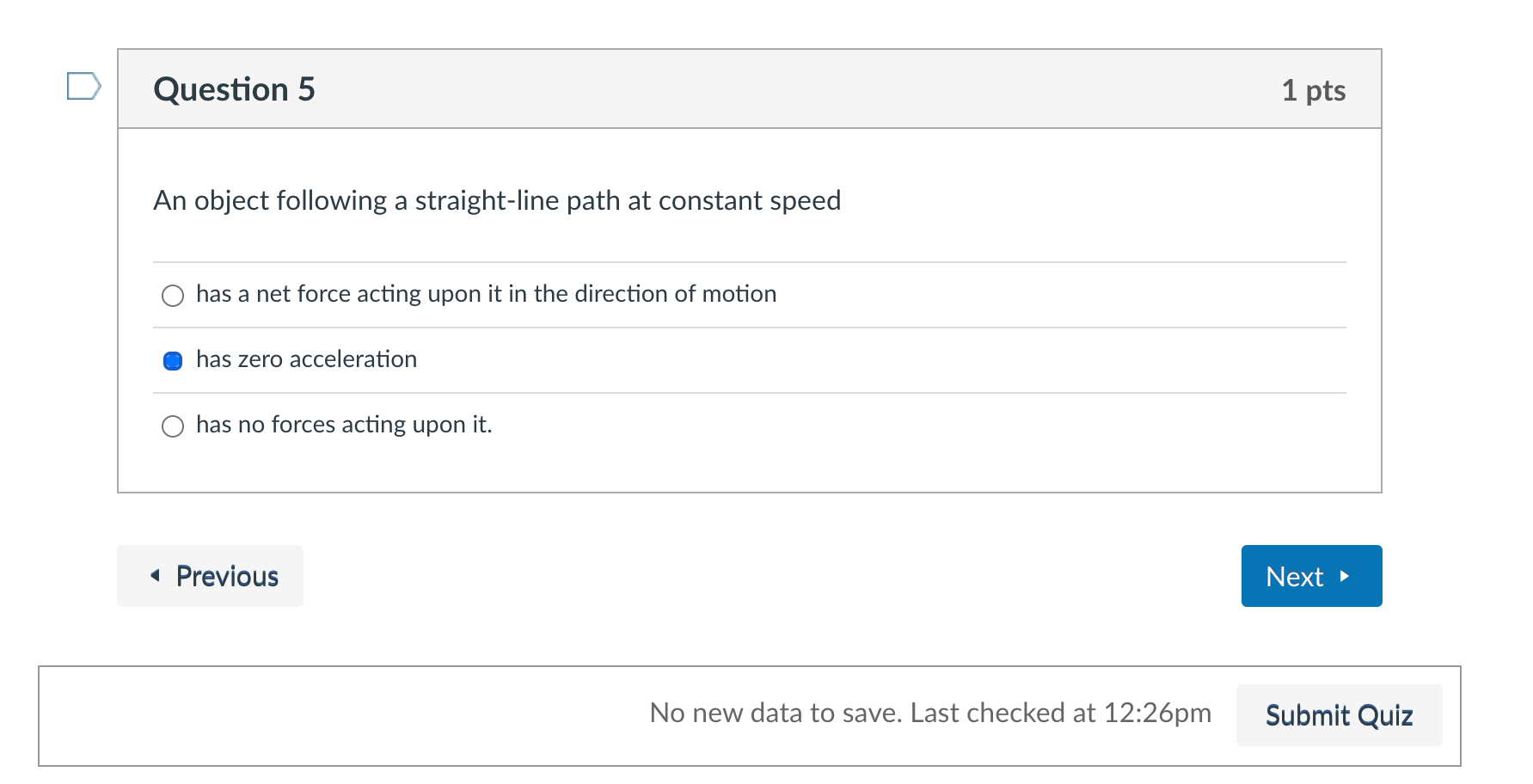 Solved An object following a straight-line path at constant | Chegg.com