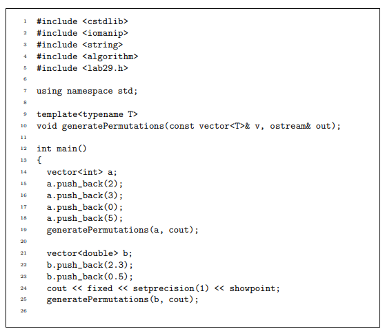 Given n distinct elements, generate and list all | Chegg.com
