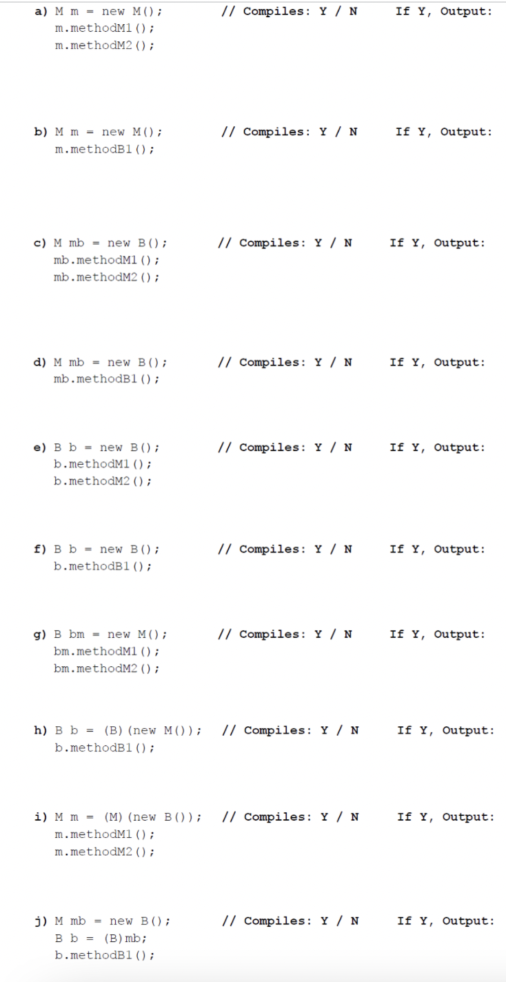 Solved Question 2 (20 points) Assume you have the following | Chegg.com
