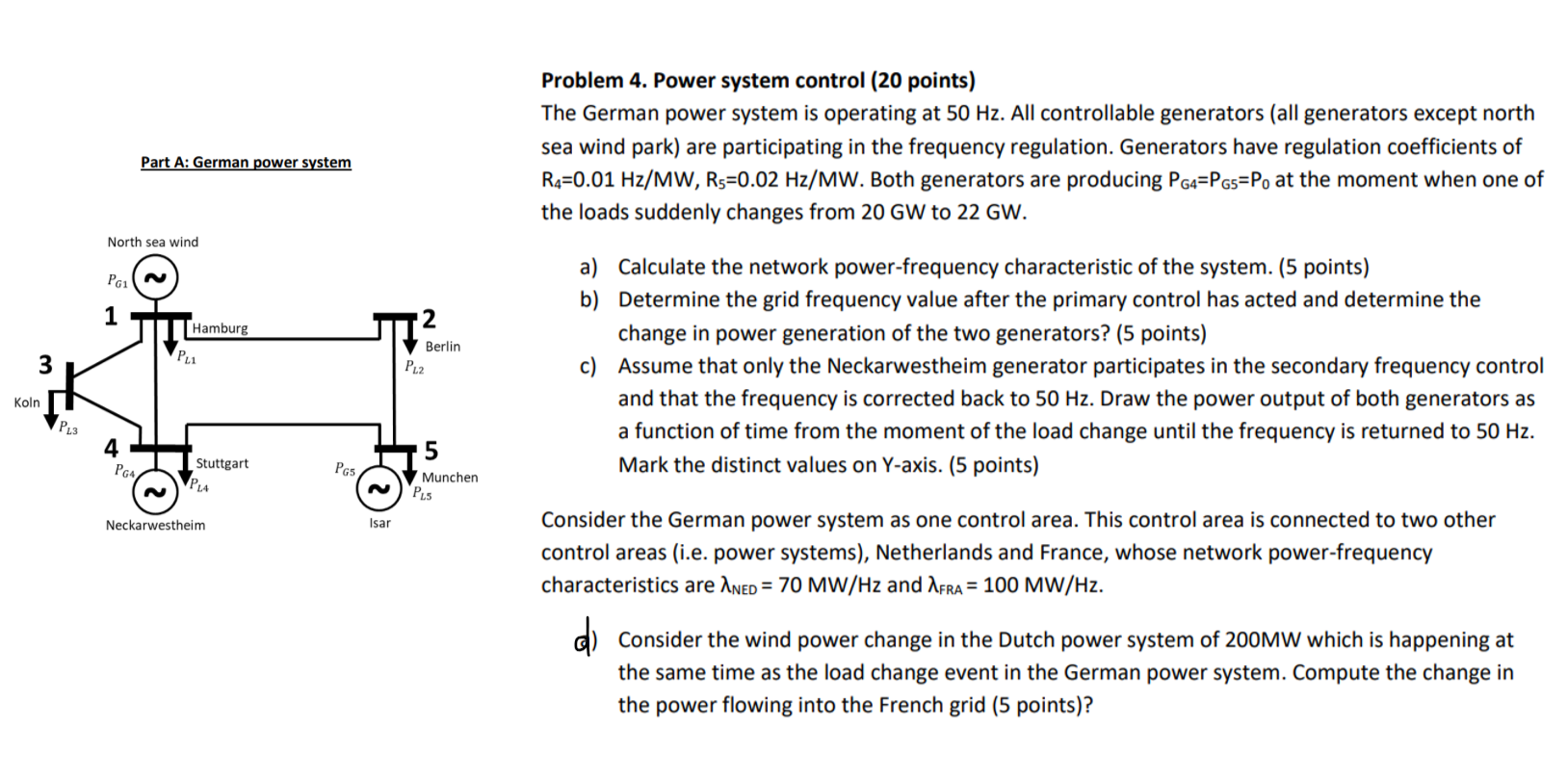 Solved Sustainable Energy Supply:Can you solve this problem, | Chegg.com