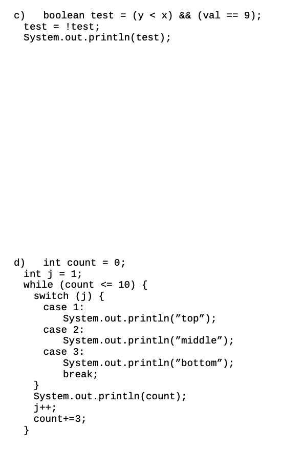 Solved (10 ﻿pts) ﻿Suppose we have declared and initialized | Chegg.com