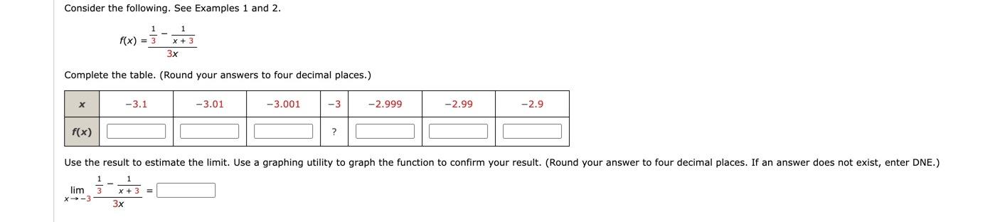 Solved Consider the following. See Examples 1 and 2. f(x) = | Chegg.com