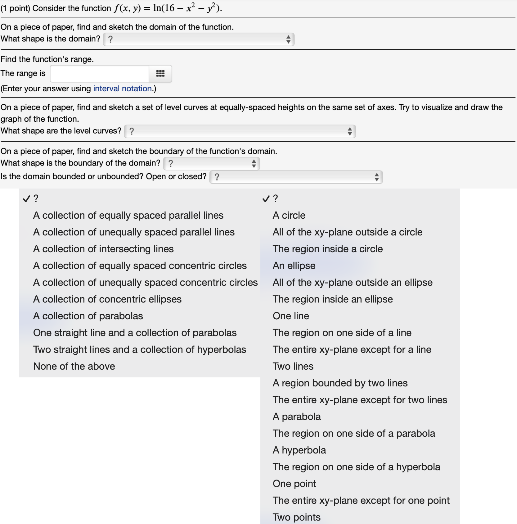 Solved Please help (There are more answers in the second | Chegg.com