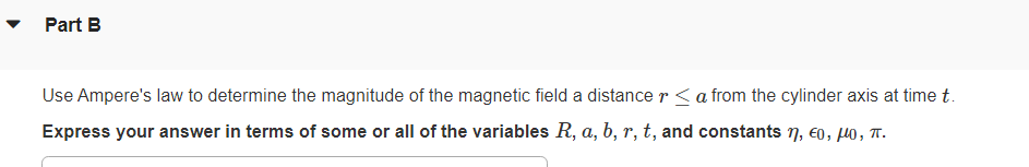 Solved A uniform electric field is directed axially in a | Chegg.com