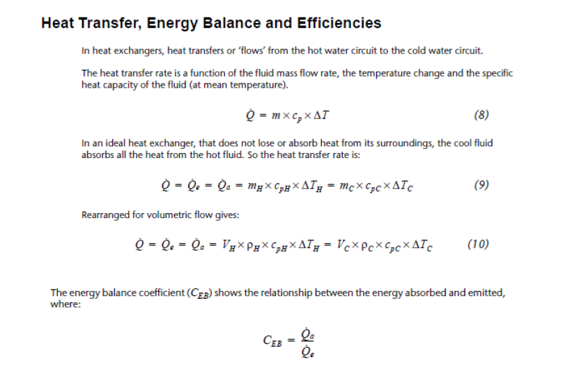 Solved Q4. An experiment is conducted using a lab scale heat | Chegg.com
