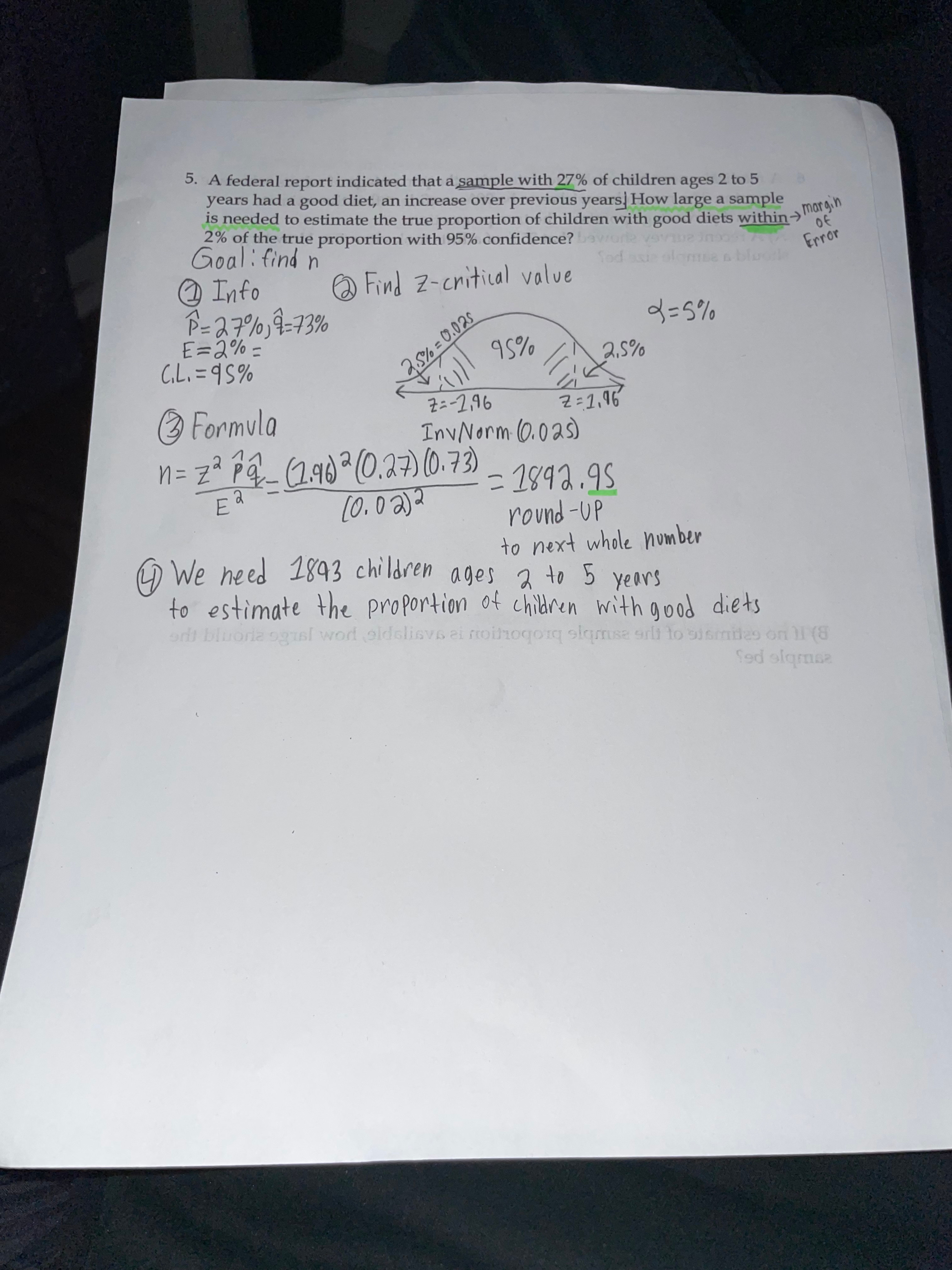 Solved It has been reported that 20.4% of incoming freshmen | Chegg.com