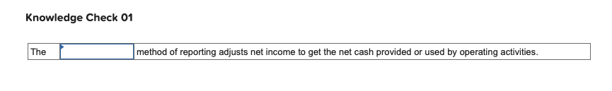 Solved Knowledge Check 01 The correct order of the | Chegg.com