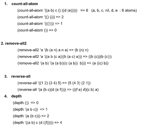Lisp Programming I Need To Write The Code In Lisp