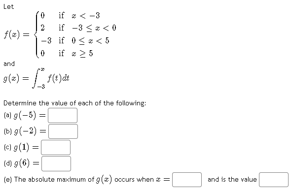 Solved Let f(x)=⎩⎨⎧02−30 if x