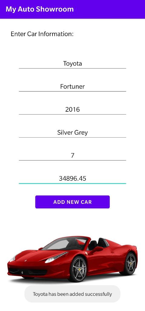 Solved (This should be android mobile application built | Chegg.com