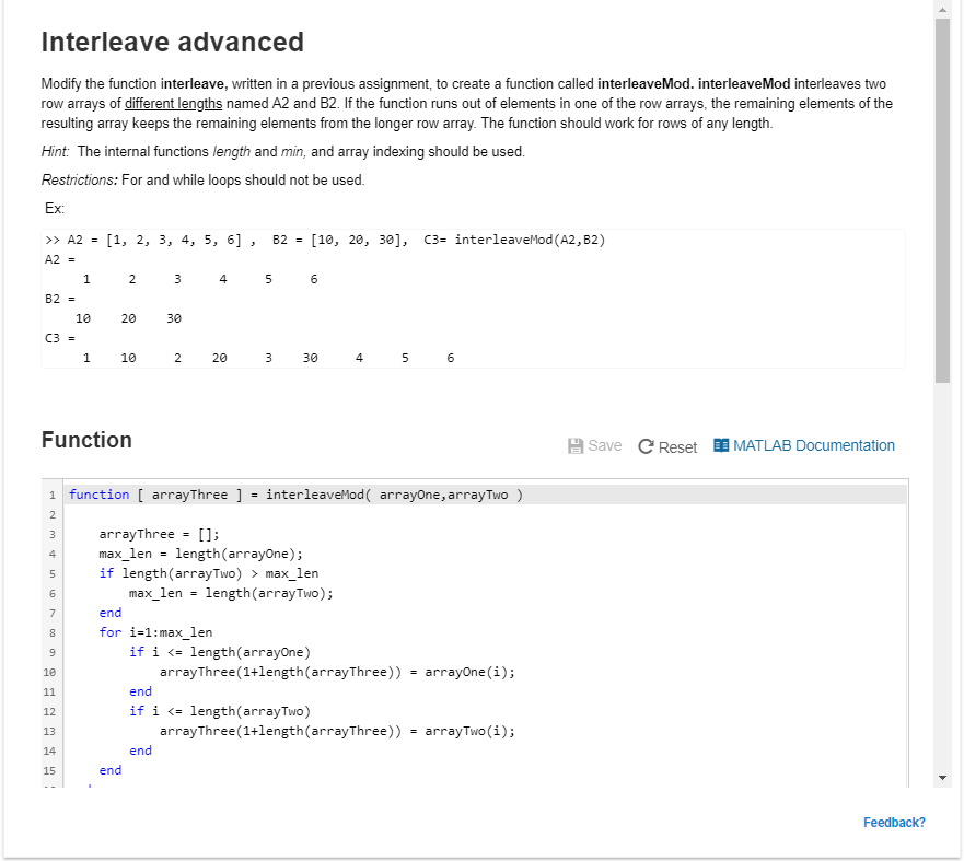 Solved please, my code was able to meet 3 requirements but | Chegg.com
