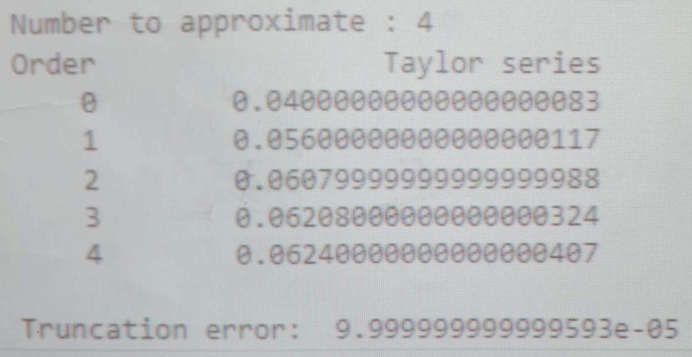Solved Use zero- through fourth-order Taylor series | Chegg.com