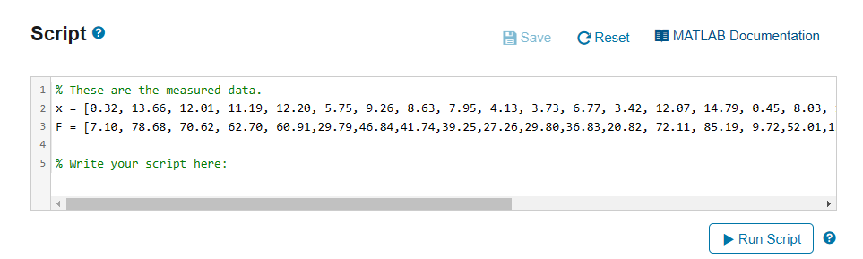 Solved Curve Fitting: Linear Regression To determine the | Chegg.com