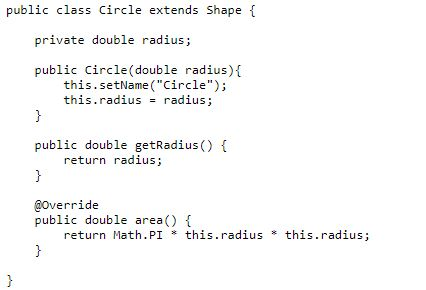 Solved Activity 2. Download the three classes, Shape, | Chegg.com