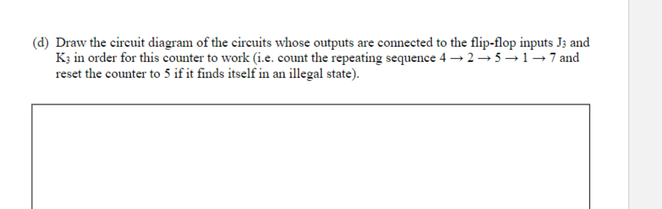 Solved We wish to build a 3-bit synchronous counter using | Chegg.com