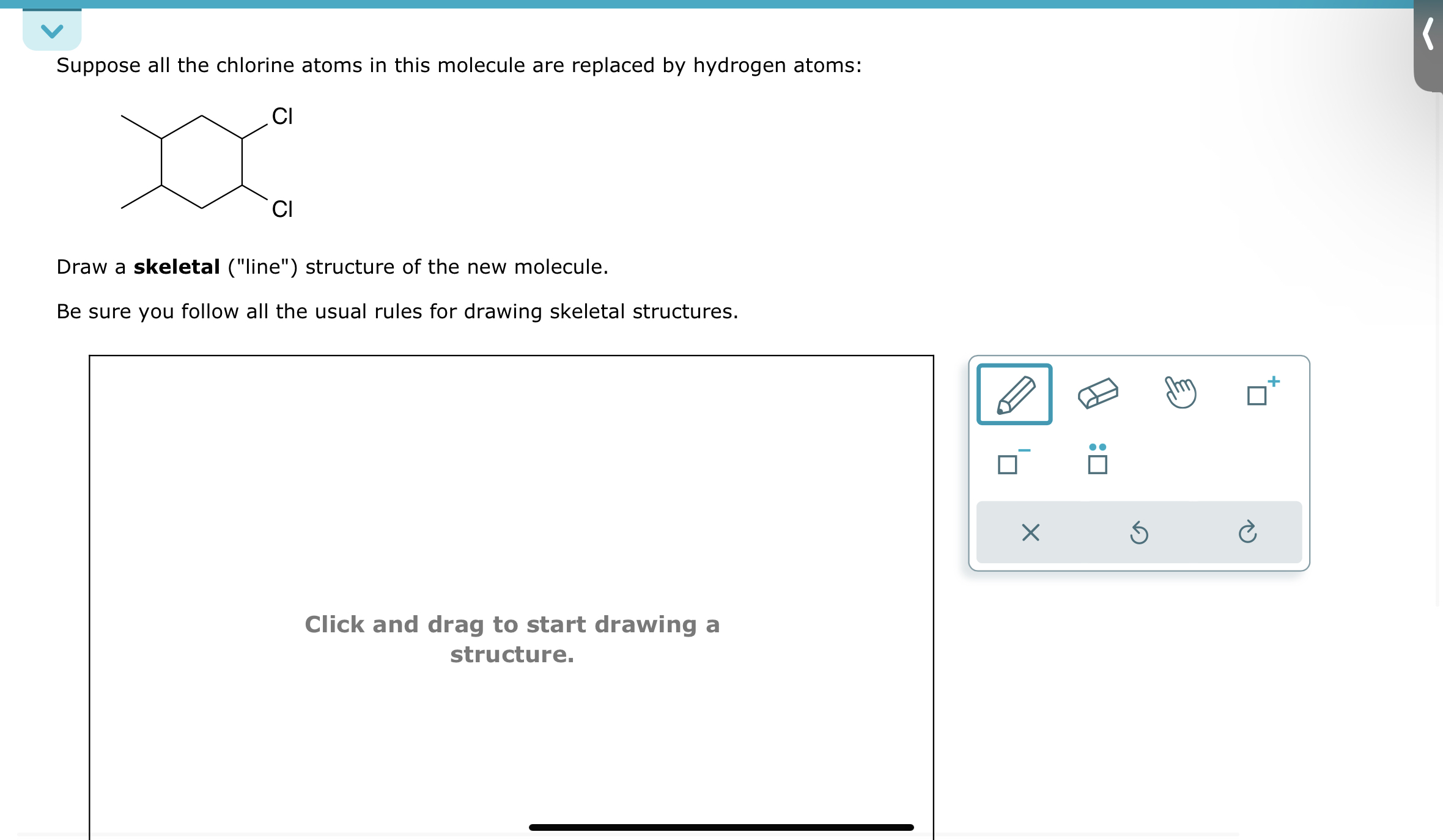 Solved Suppose all the chlorine atoms in this molecule are | Chegg.com