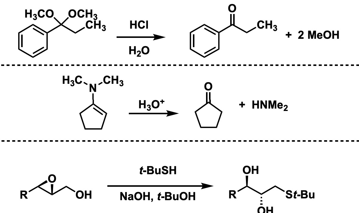 Solved 3 Ochem mechanism questions Please draw specific | Chegg.com