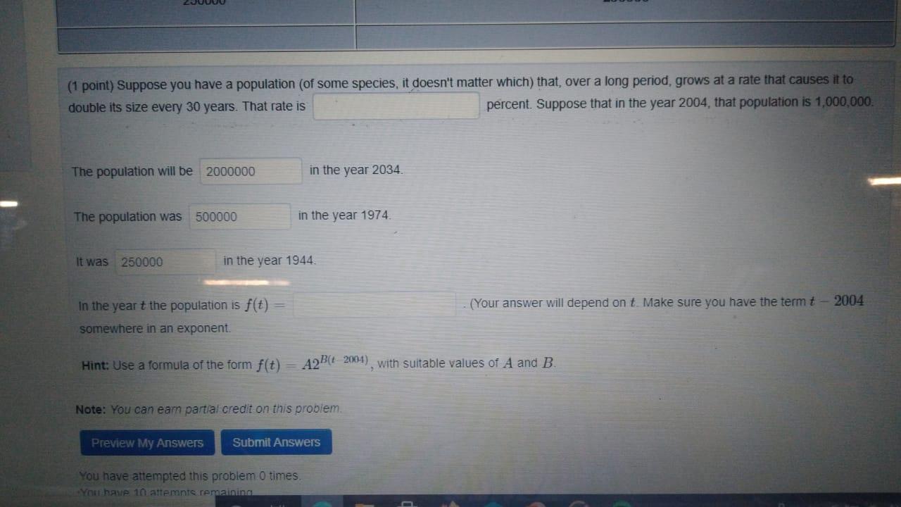 Solved (1 point) Suppose you have a population (of some | Chegg.com