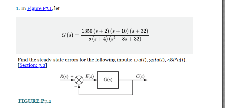 Solved 1. In Figure P7.1, let | Chegg.com