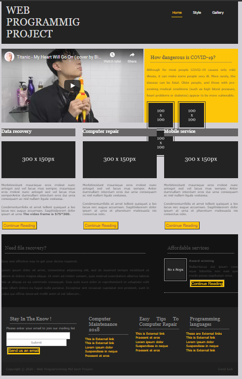 Web programming assignment. Please help me write the | Chegg.com