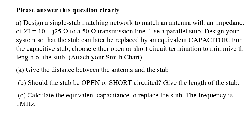 Solved Please answer this question clearly a) Design a | Chegg.com