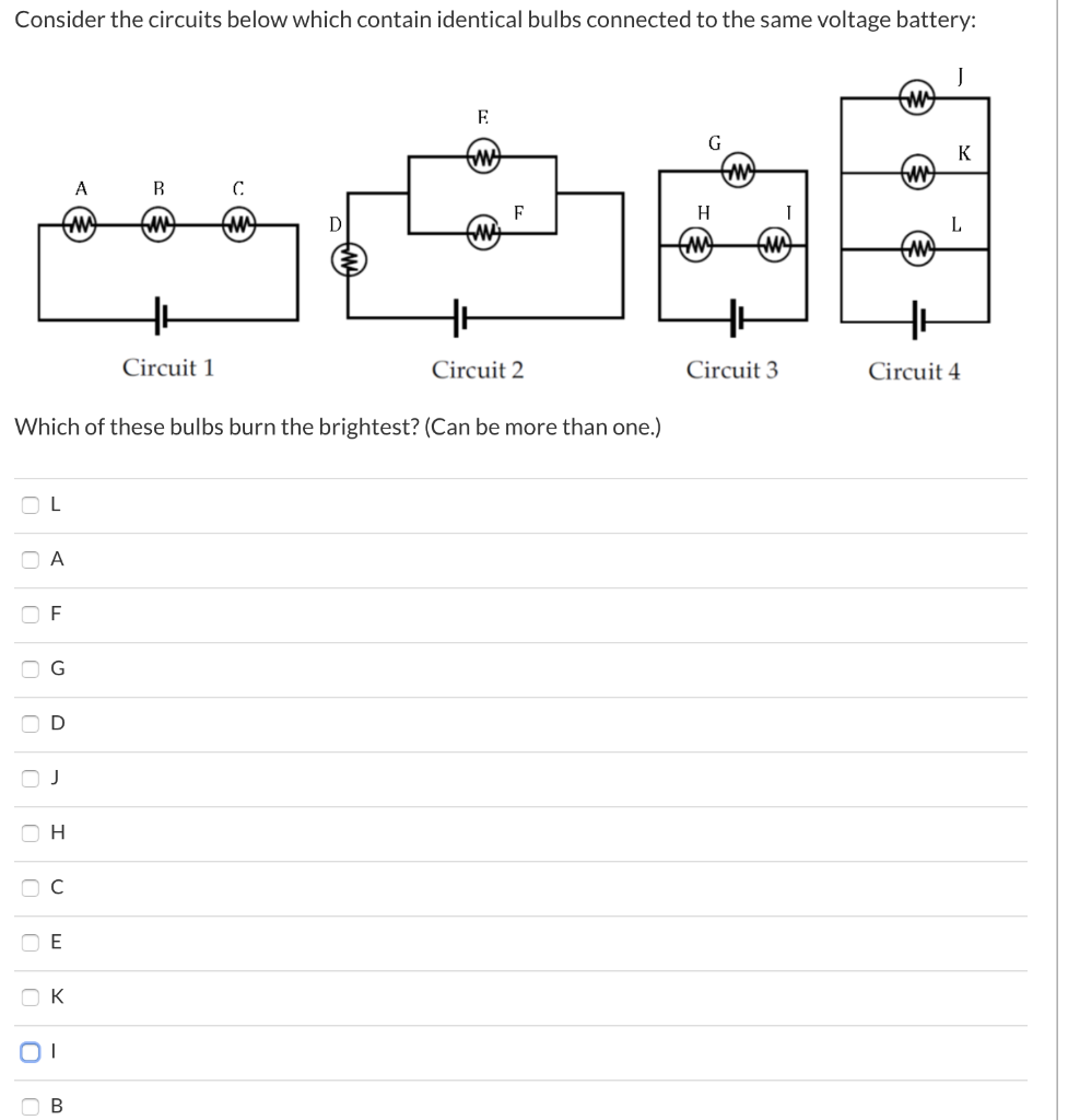 Solved Consider the circuits below which contain identical | Chegg.com